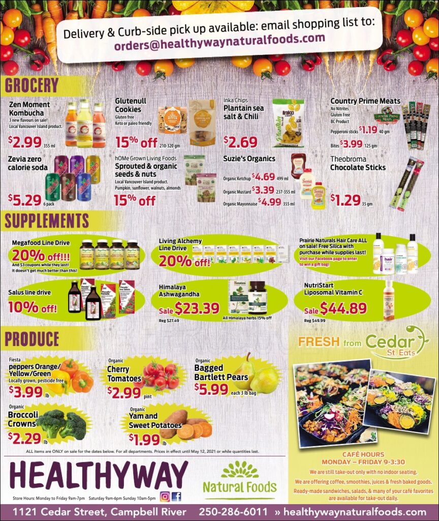 Specials - Healthyway Natural Foods